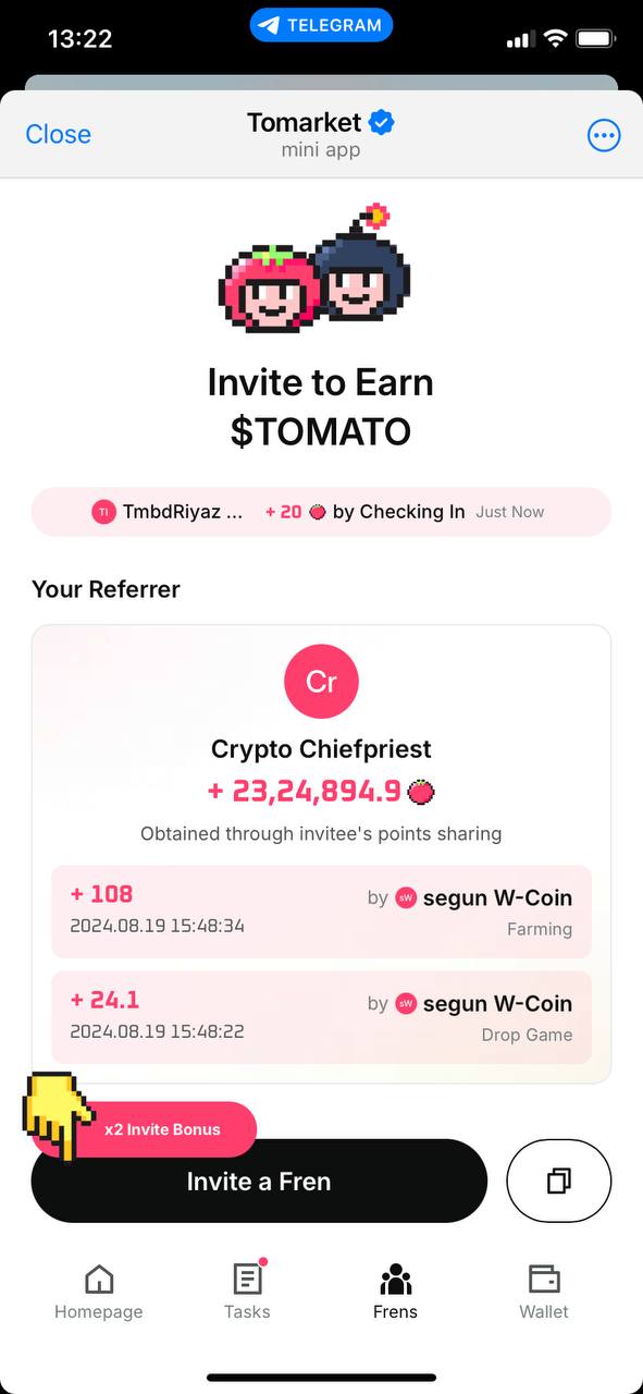 Tomarket Airdrop Guide - How to Collect $TOMATO?